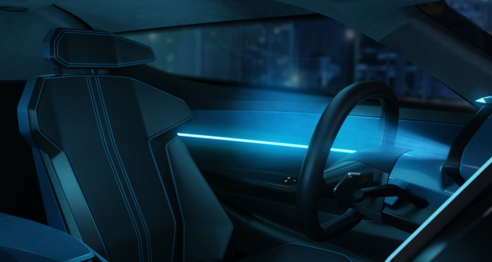 AMD vehicle tech 3d Visuals by Steve Wilson for AMD