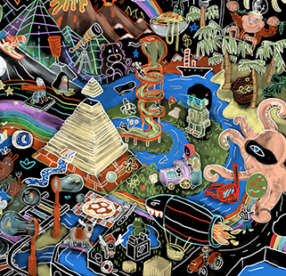 Metaverse NFT Puzzle by Francesco Orazzini