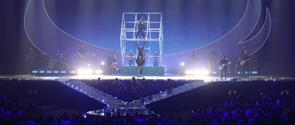 Team GB Homecoming Concert at Wembley Arena performance by YungBlud and ...