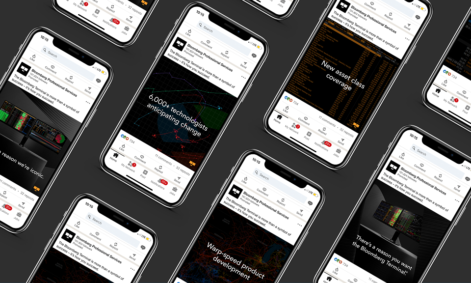 Bloomberg Terminal Awareness Campaign by Bloomberg