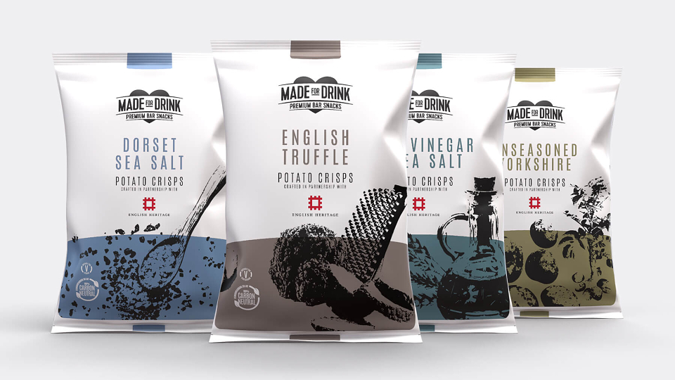 Made For Drink English Heritage Packaging by Grand Central Creative