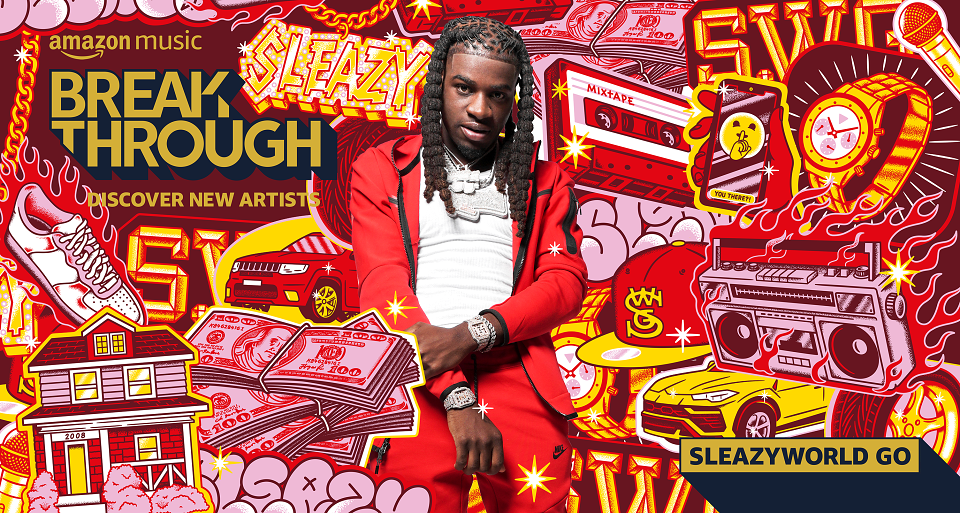 Sleazy World Go Mural by Justin Poulter