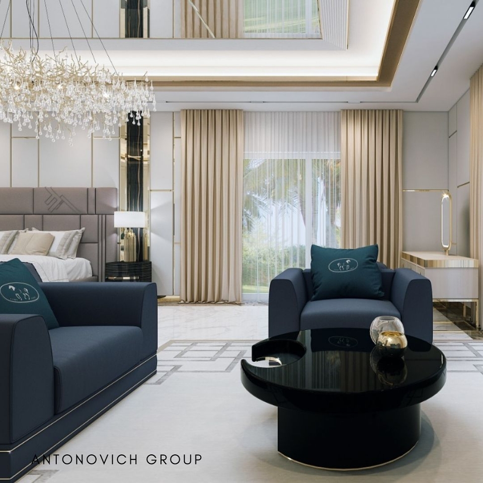 IDEAL INTERIOR DESIGN FOR MASTER BEDROOM by Antonovich Group