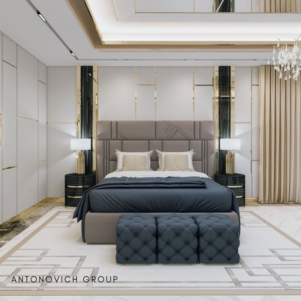 IDEAL INTERIOR DESIGN FOR MASTER BEDROOM by Antonovich Group