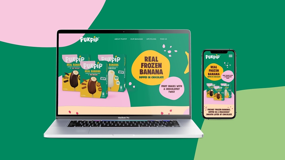 Pukpip Website by White Bear Studio for Pukpip