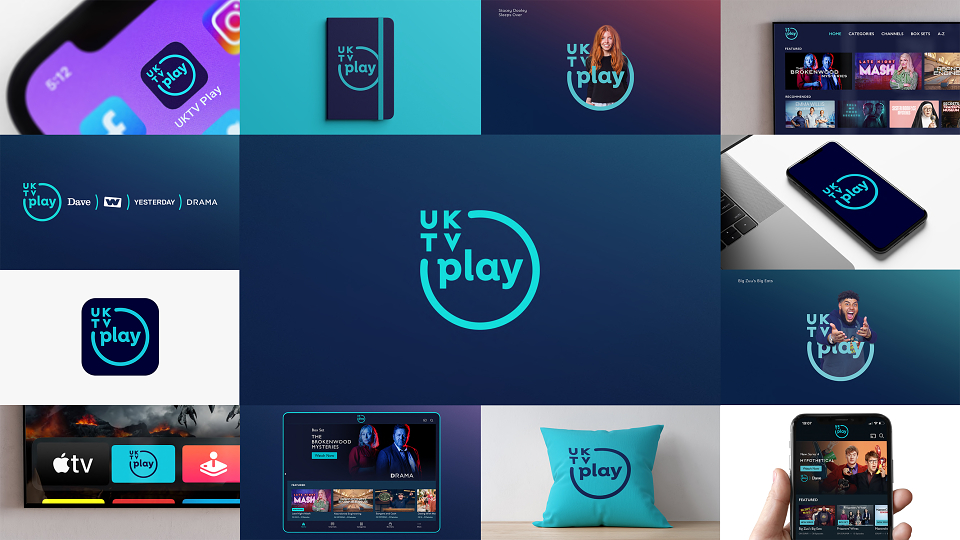 UKTV Play Rebrand by UKTV Creative for UKTV