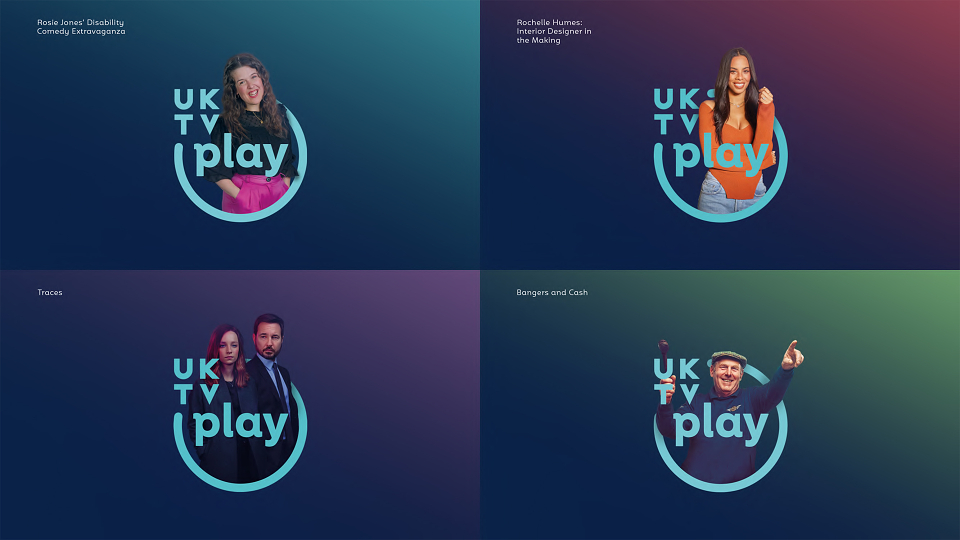 UKTV Play Rebrand by UKTV Creative for UKTV