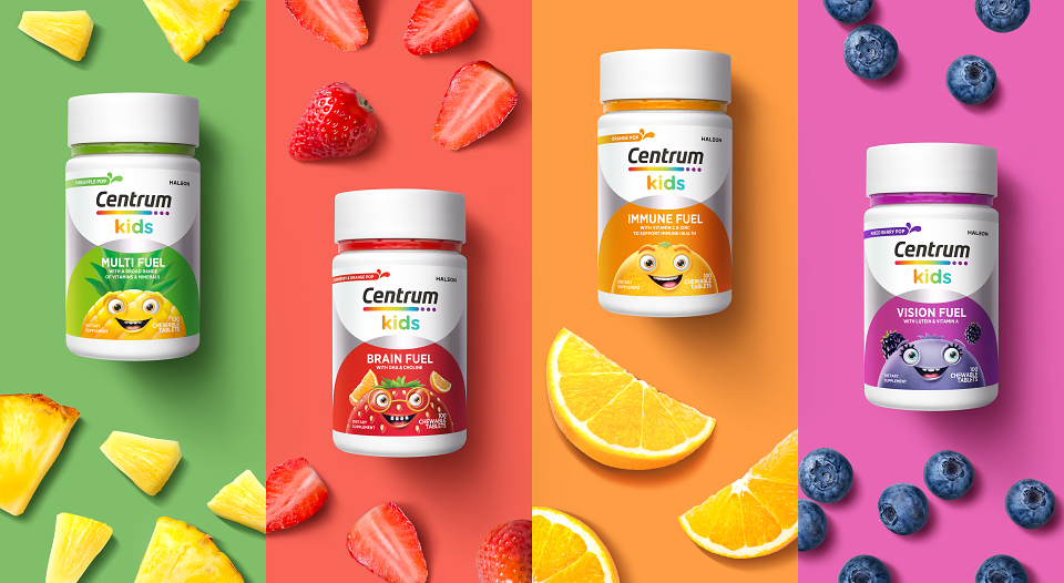 Centrum Kids_Illustrating flavour with benefits by Interbrand London ...