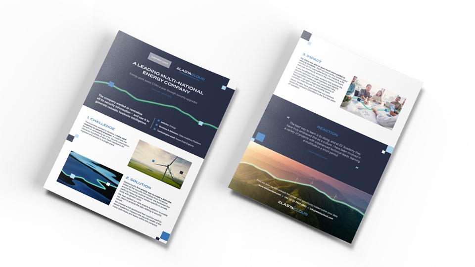 Elastacloud Rebrand by Creative Clinic for Elastacloud