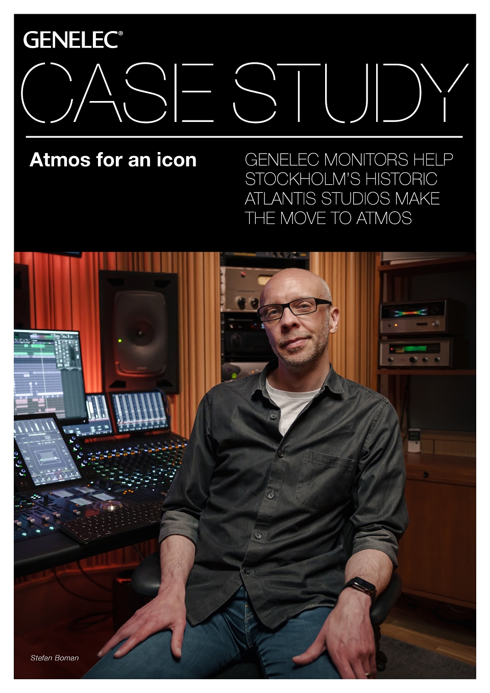 Genelec Atlantis Studios Case Study by The Inside Story for Genelec