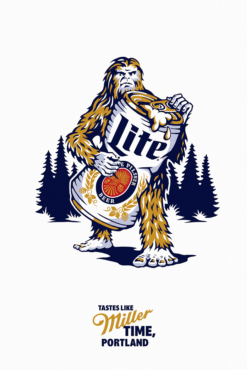 Miller Localization Poster Series by Turner Duckworth for Miller Light