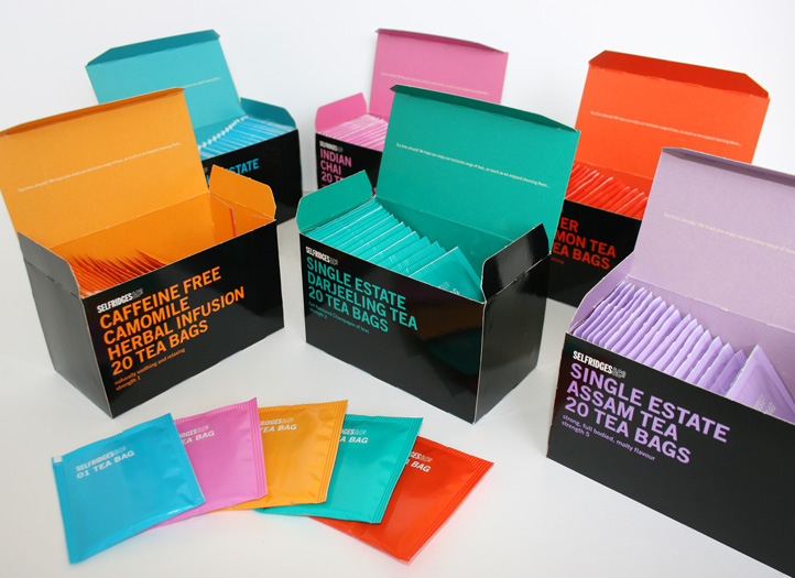 Selfridges: Brand Identity and Packaging Design by R Design Ltd for ...