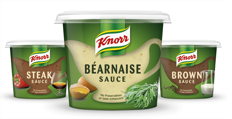 Knorr: Brand Identity and Packaging Design by R Design Ltd for Knorr