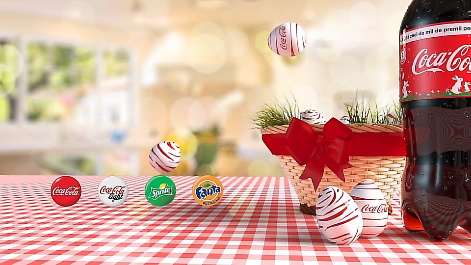 Coca Cola Easter Campaign by Ion Oprea for Coca Cola Moldova