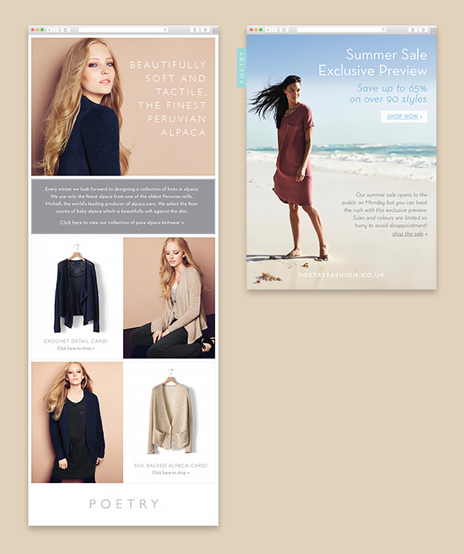 Poetry Fashion and Wrap London by Simon for Selective Marketplace Ltd.