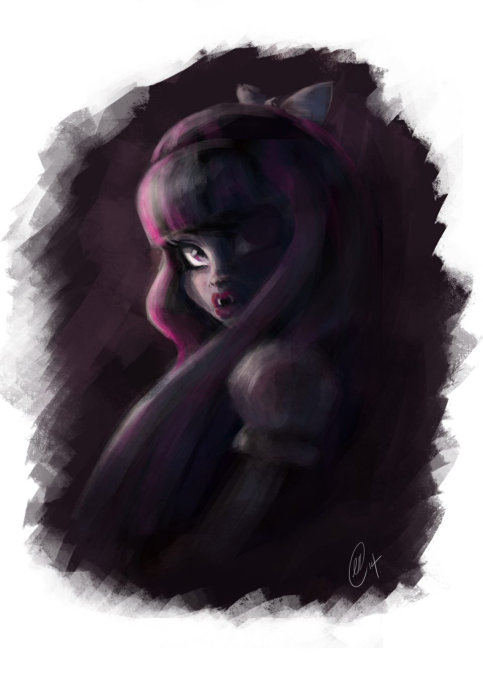 Monster High concept art by Lucy Reynolds for Mattel