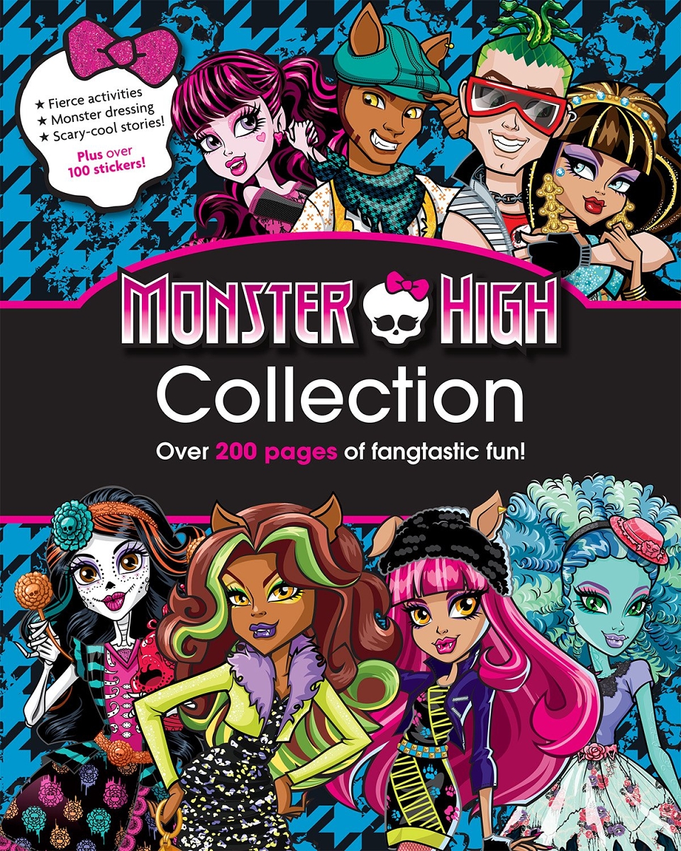 Monster High book selection 2013 - 2014 by Lucy Reynolds for parragon ...
