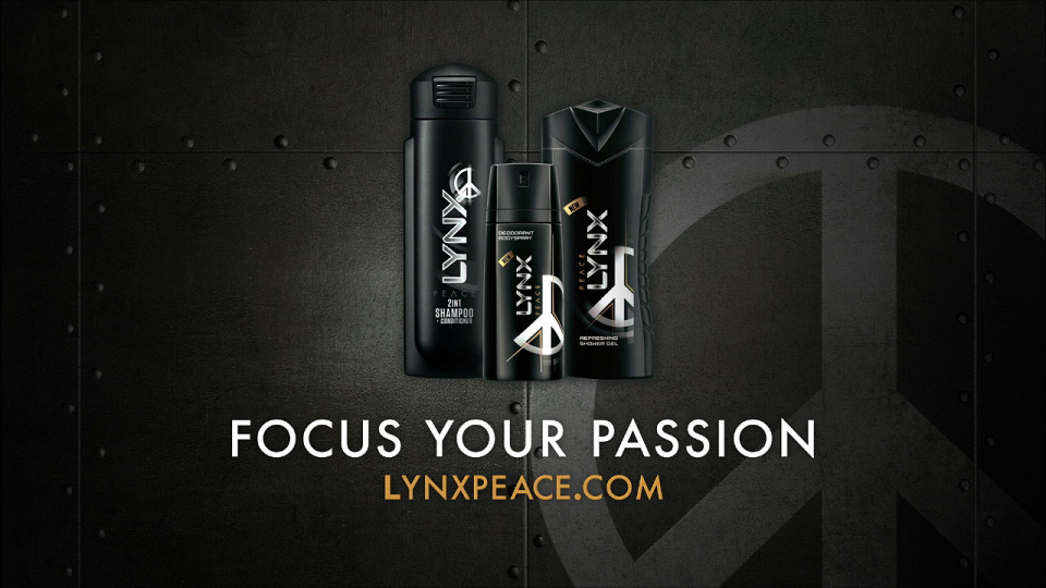 Lynx Peace: Make ____ Not War by Chris Pearce for Unilever
