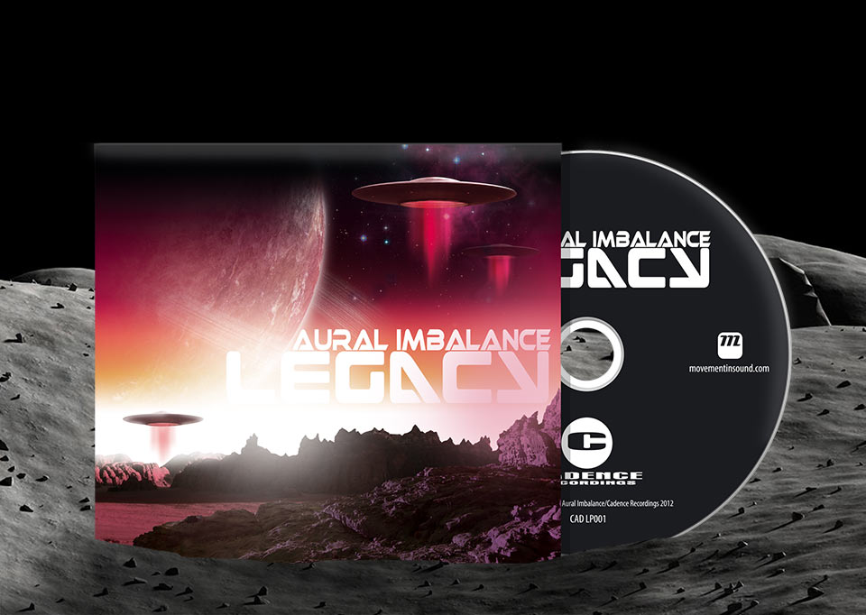 Aural Imbalance - legacy Album design by Planet Purple