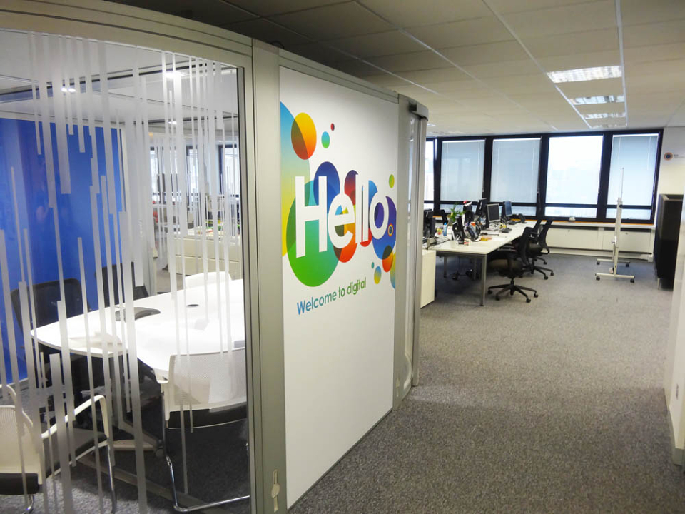 Direct Line Group: Workplace branding graphics by Vinyl Impression for ...