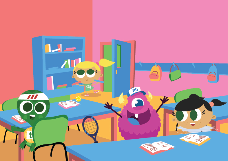 Actiphons - Background Illustration by Joshua Brent for Actiphons