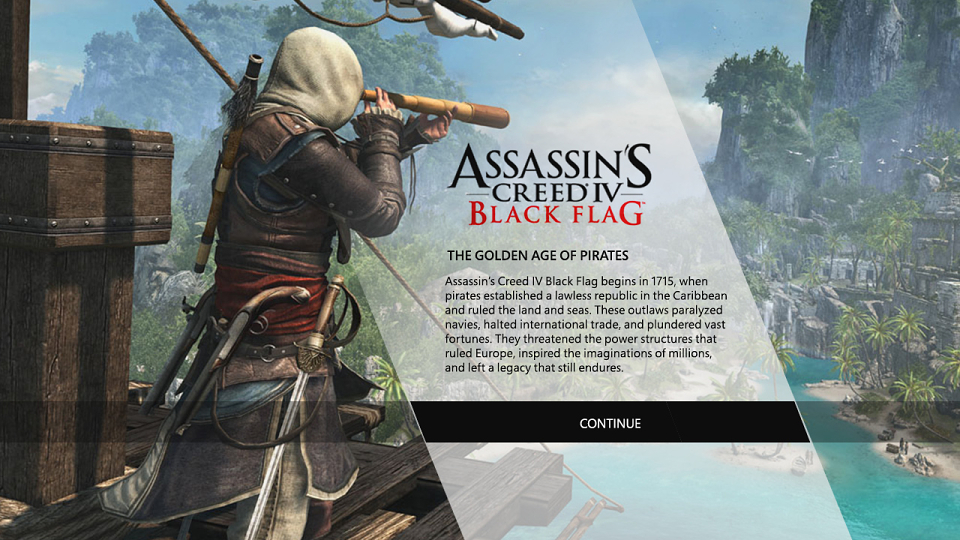 ASSASSINS CREED IV BLACK FLAG UX/UI Design by Helen Fricker