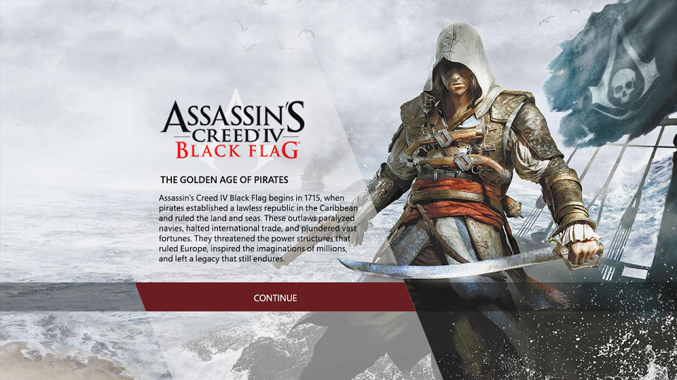 ASSASSINS CREED IV BLACK FLAG UX/UI Design by Helen Fricker