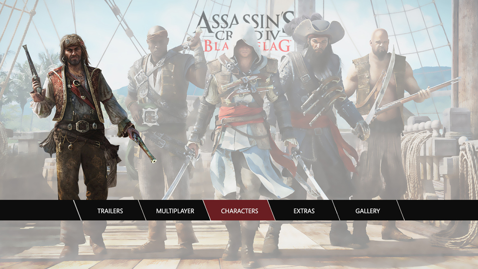 ASSASSINS CREED IV BLACK FLAG UX/UI Design by Helen Fricker