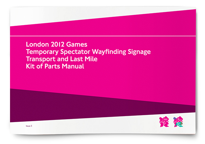 London 2012 Olympic Wayfinding and Signage by Minale Tattersfield for ...