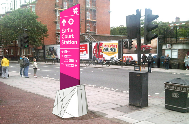 London 2012 Olympic Wayfinding and Signage by Minale Tattersfield for ...