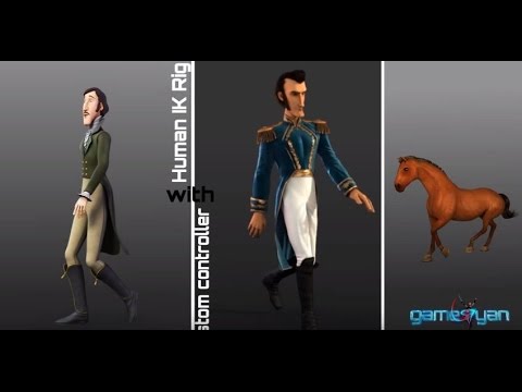 How to do Character Rigging and Animation Tutorial with Custom Rigg ...