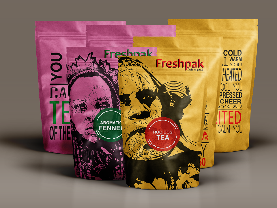 FRESHPAK TEA - Packaging Rebrand by Peter Stylianou