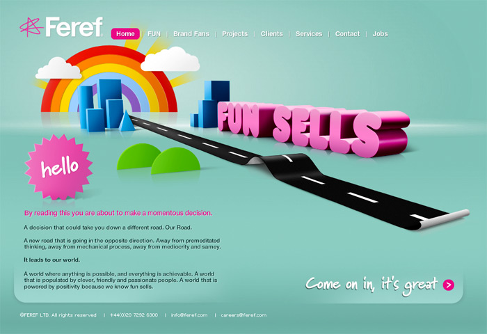 Feref website redesign by William for Feref
