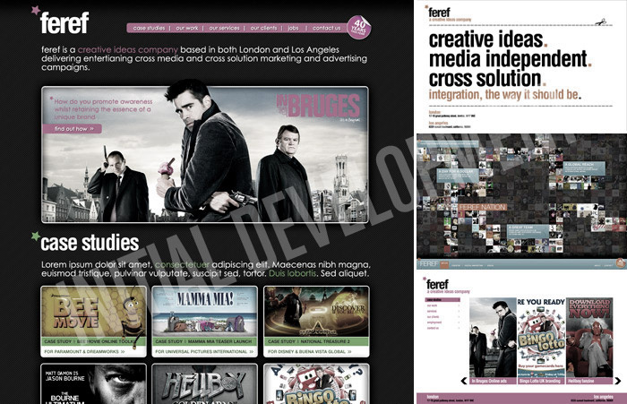 Feref website redesign by William for Feref