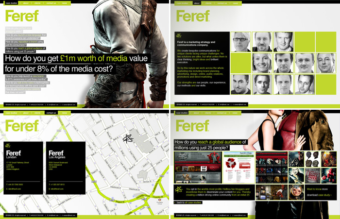 Feref website redesign by William for Feref