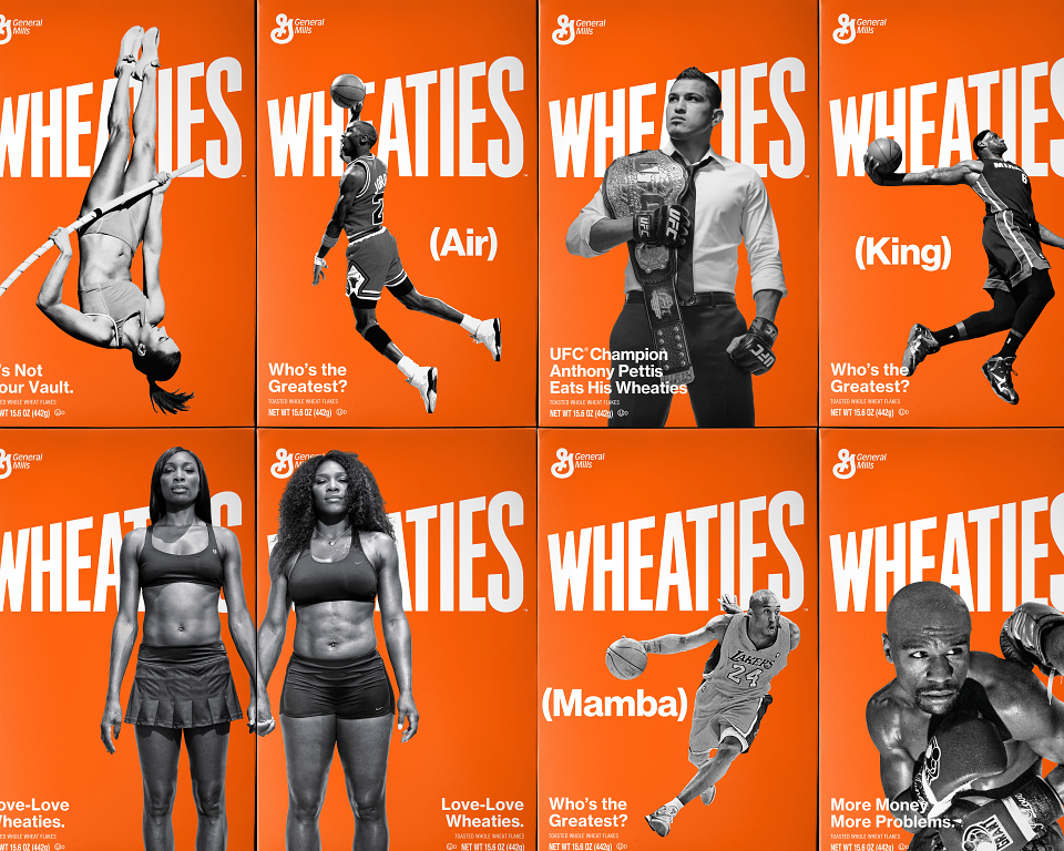 Wheaties by Jones Knowles Ritchie for General Mills