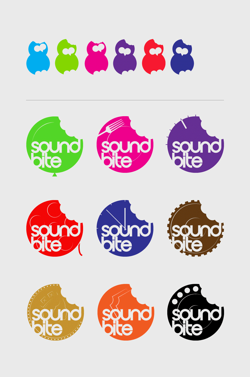 Soundbite – brand identity by Mark Richardson for Soundbite Events