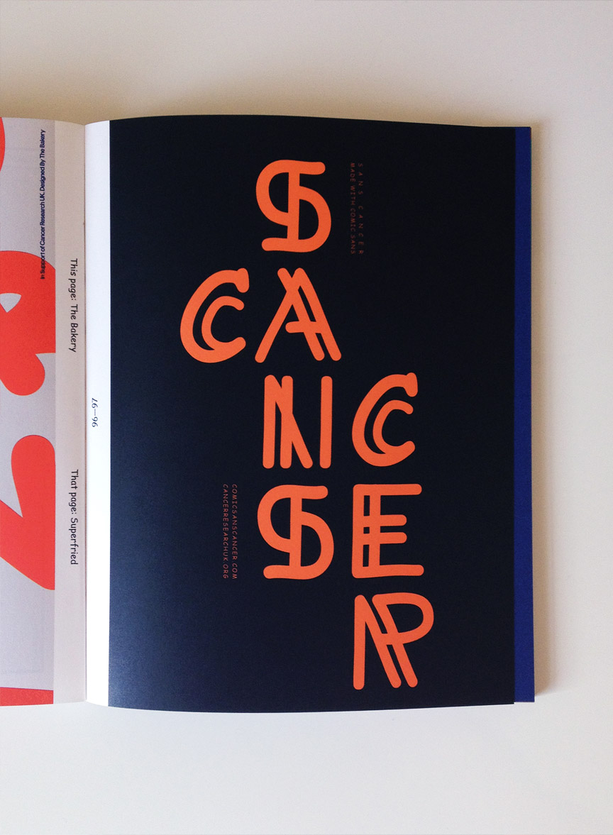 Comic Sans Cancer – Charity poster design by Mark Richardson for Comic ...