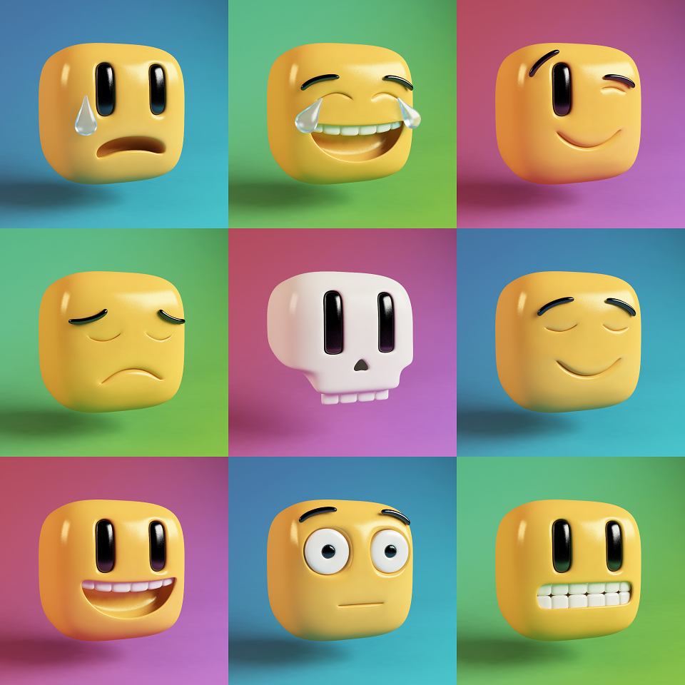 Emoticons by Yippiehey by JSR Agency for personal project in ...