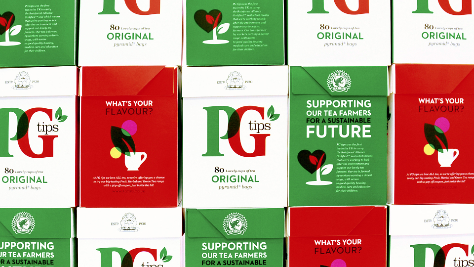 PG tips: Refreshing Tea by Jones Knowles Ritchie for Unilever