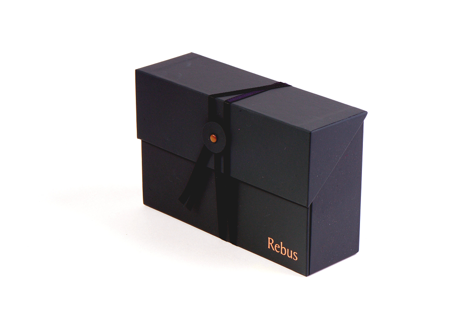 Rebus Signet Ring Boxes by Progress Packaging for Rebus