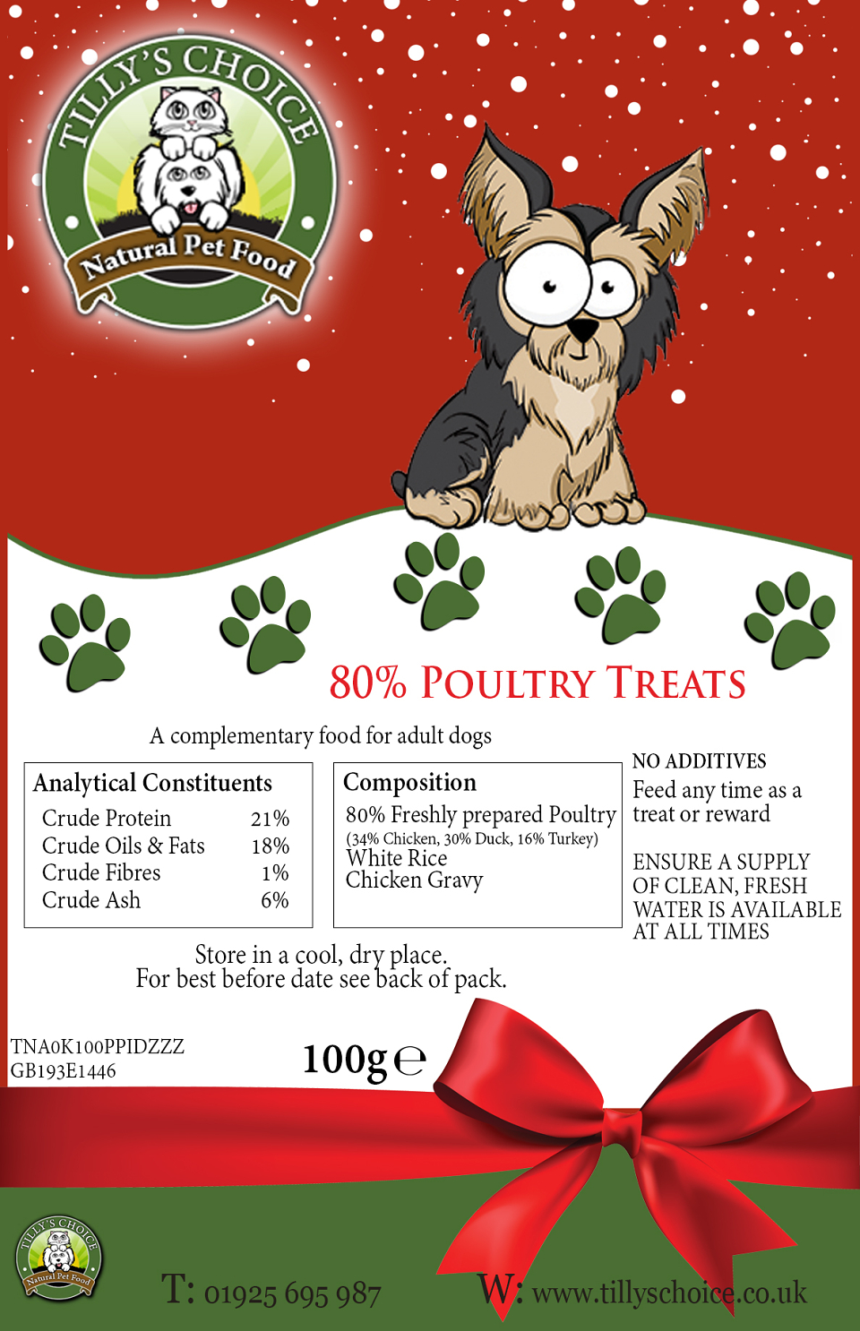 Various packaging and pet food label designs by Kayleigh Vaughan
