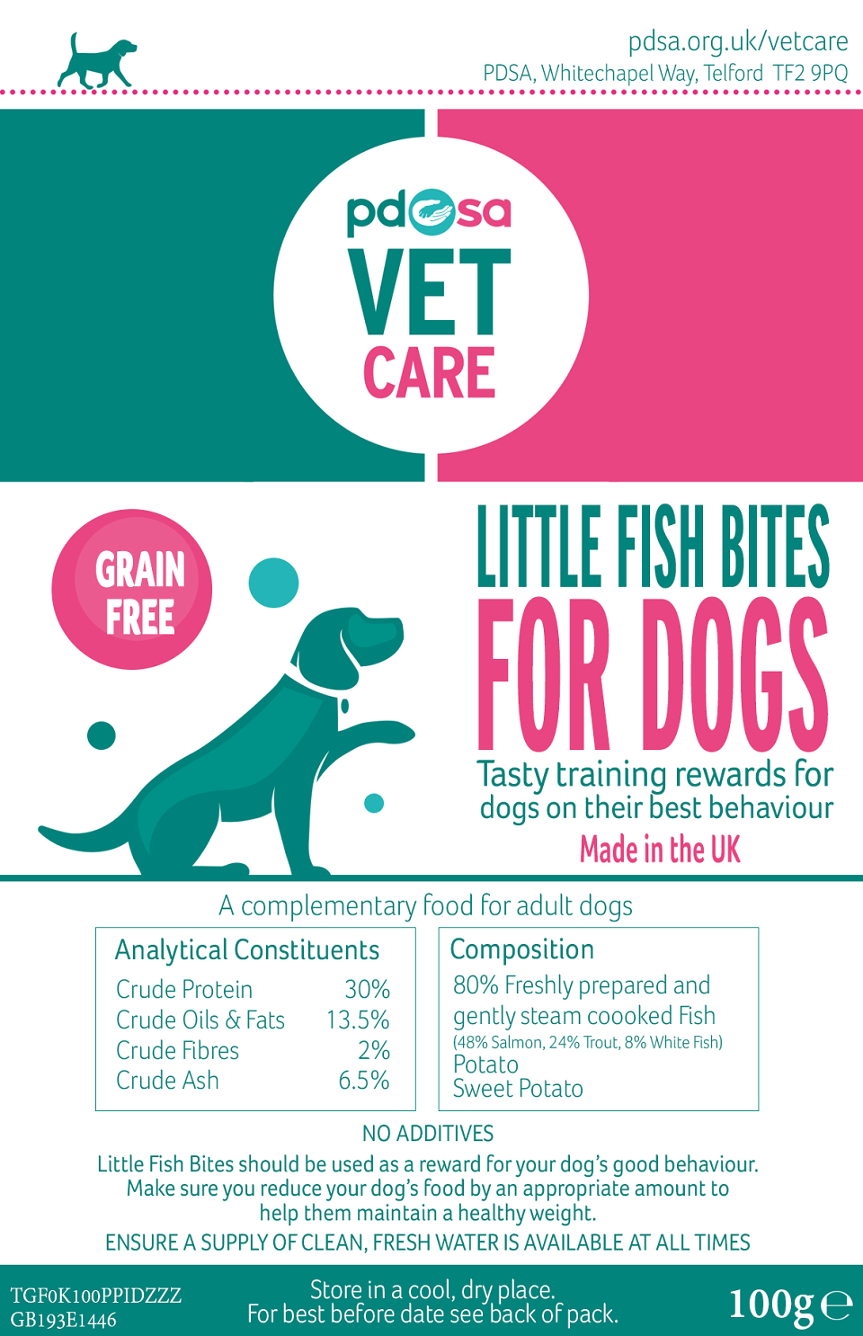 Various packaging and pet food label designs by Kayleigh Vaughan