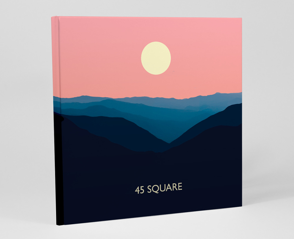 45 Square Book Design by Max for Birkbeck University