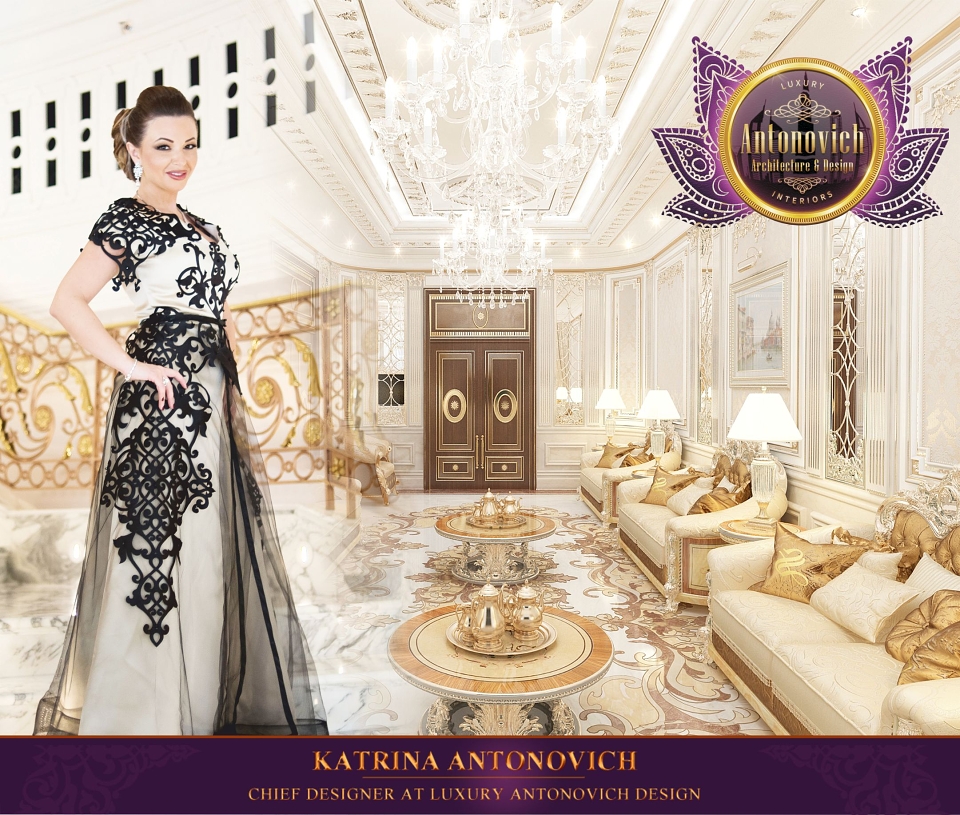 Living room interior design by LUXURY ANTONOVICH DESIGN by Antonovich Group