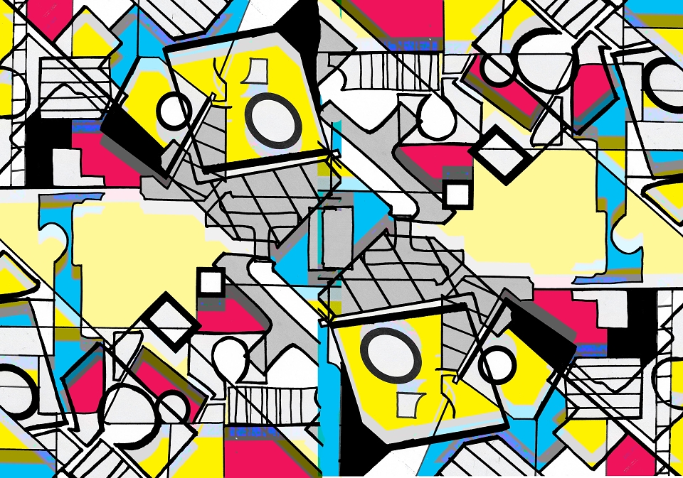 Fun funky prints by Sylvia Ward