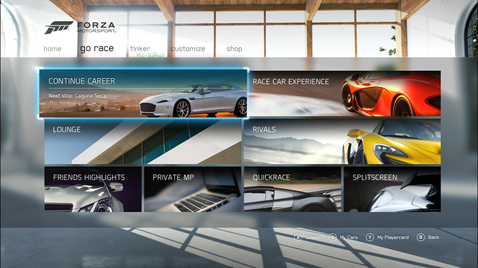 Forza Motorsport 6 - UI Design and Prototyping by Territory Studio for ...