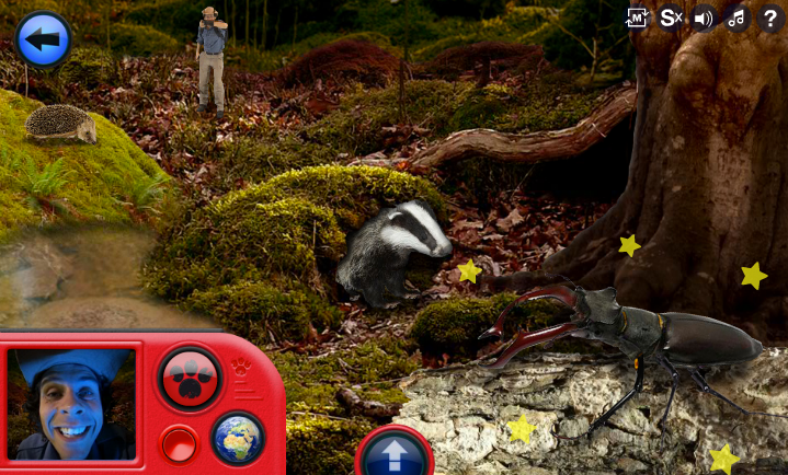 Andy's Wild Adventure game by BBC for BBC