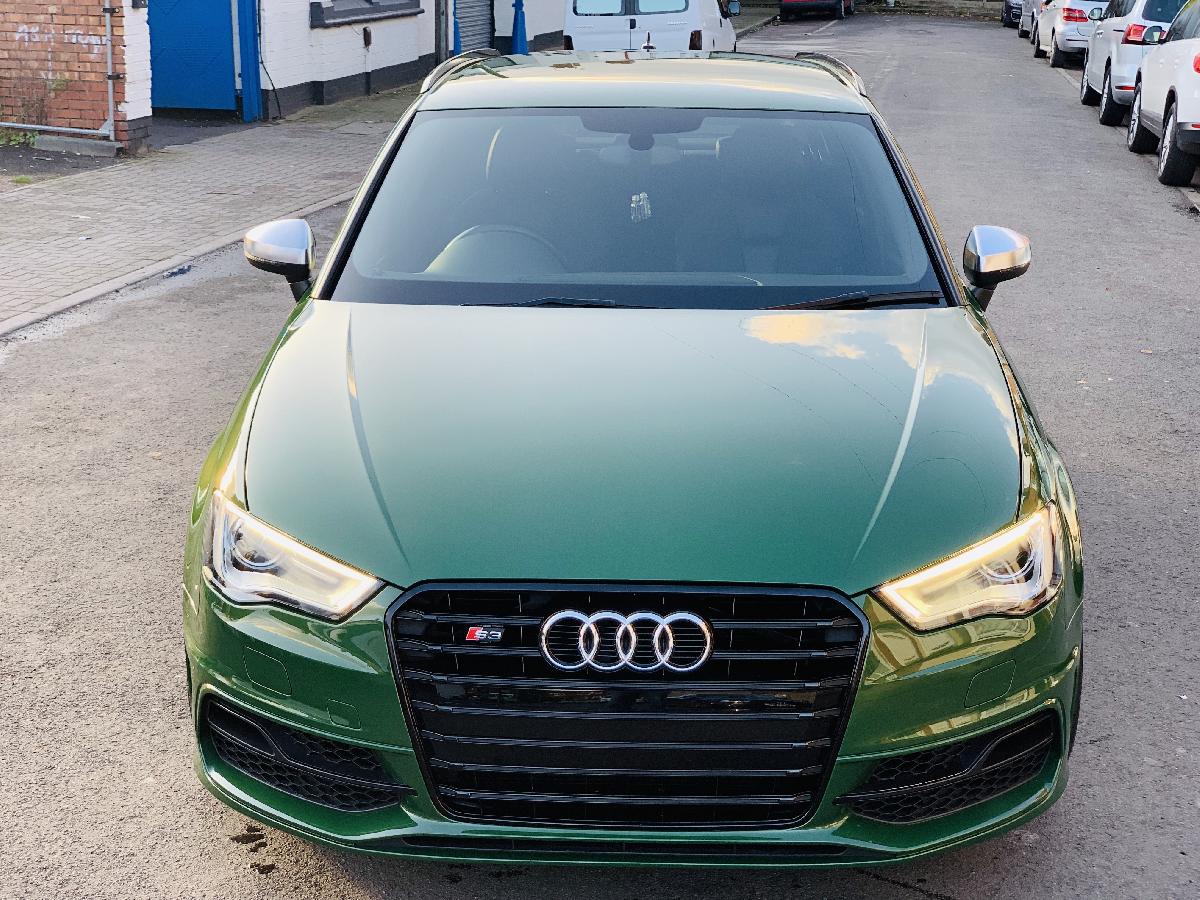 AUDI S3 TFSI Sportback S-tronic Quattro 5dr Auto 2.0 in Sonoma Green ...