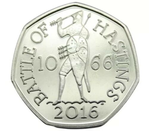 2016 - The Battle Of Hastings 1066 - 50p Coin - Circulated - eBUYgumm ...